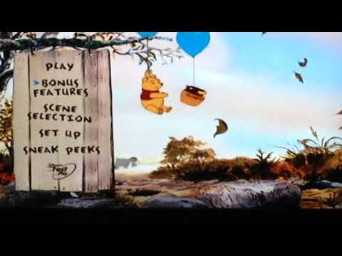 Daniel Many Adventures of Winnie the Pooh DVD menu walkthru