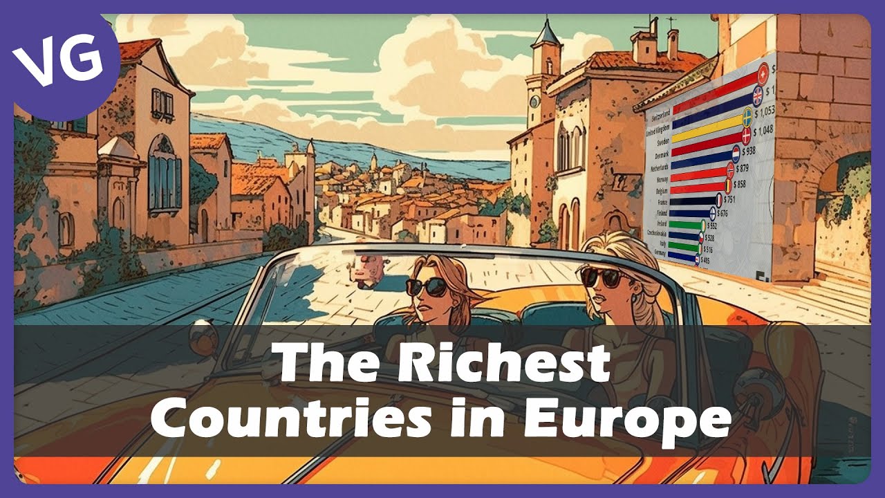 The Richest Countries in Europe by GDP PPP per Capita - YouTube