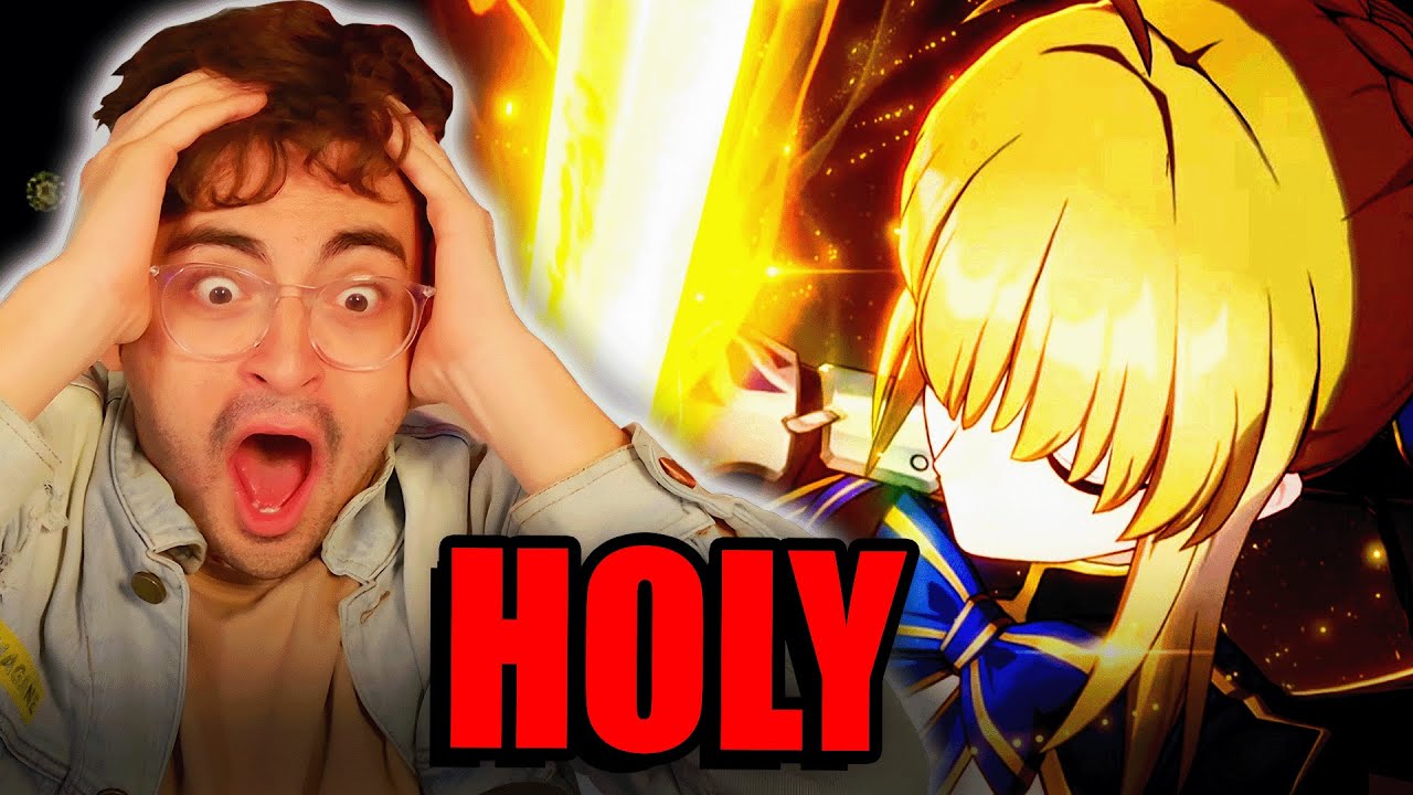 FIRST TIME FATE COLLAB SABER AND ARCHER Unreal Dreamer - YouTube