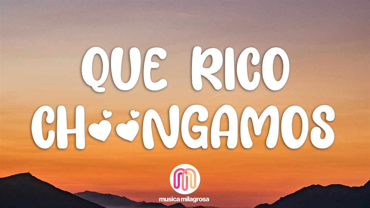 Rauw Alejandro - Qué Rico Ch**gamos (Letra/Lyrics) - YouTube
