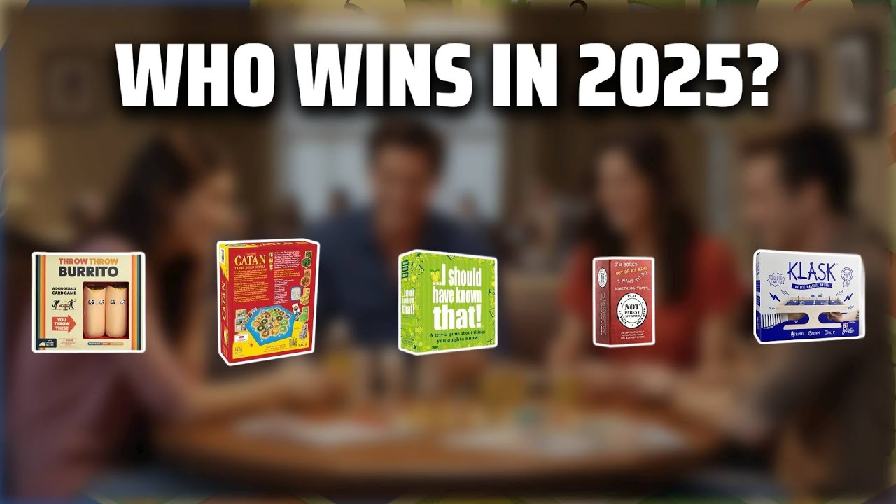 The Top 5 Best Board Games in 2025 - Must Watch Before Buying! - YouTube