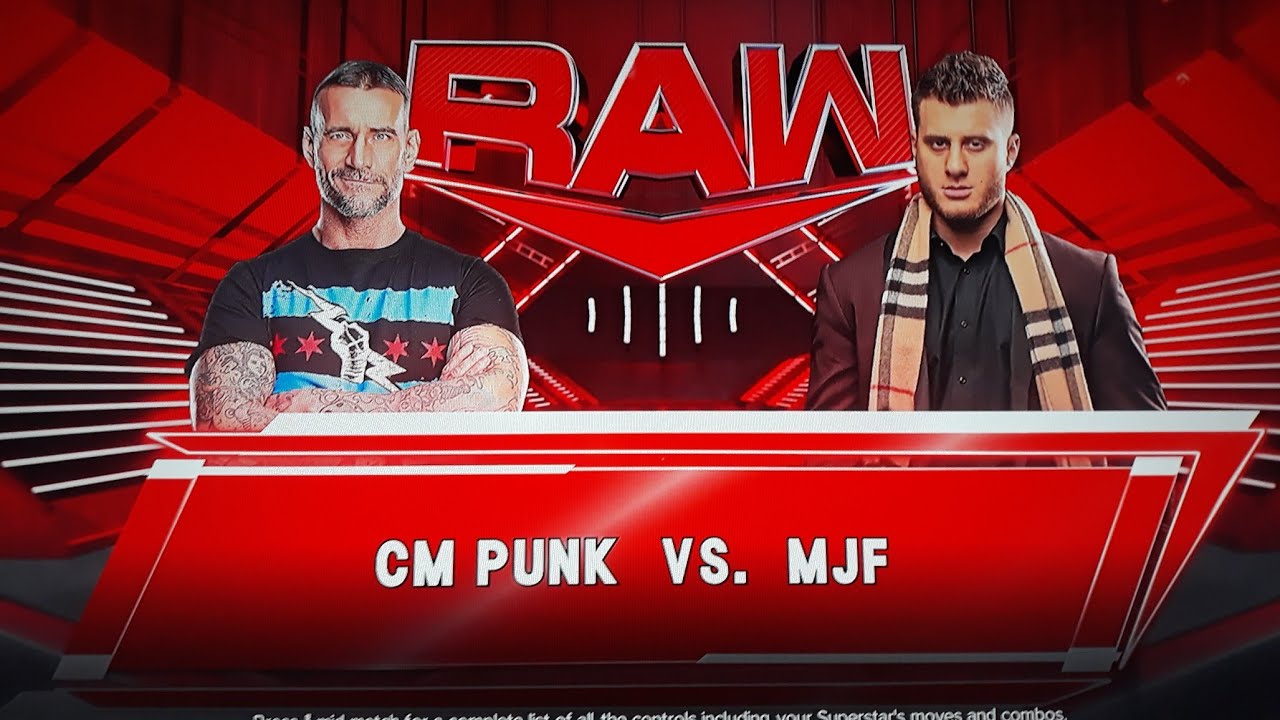 FULL MATCH - Cm Punk vs. MJF: Raw - YouTube