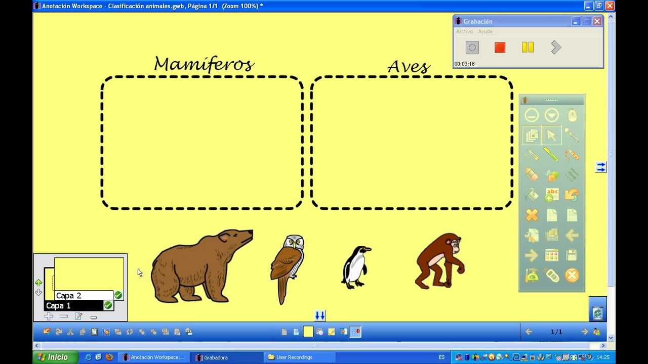 PDI - Interwrite Workspace - Videotutorial - Uso de capas - fercos.es - YouTube