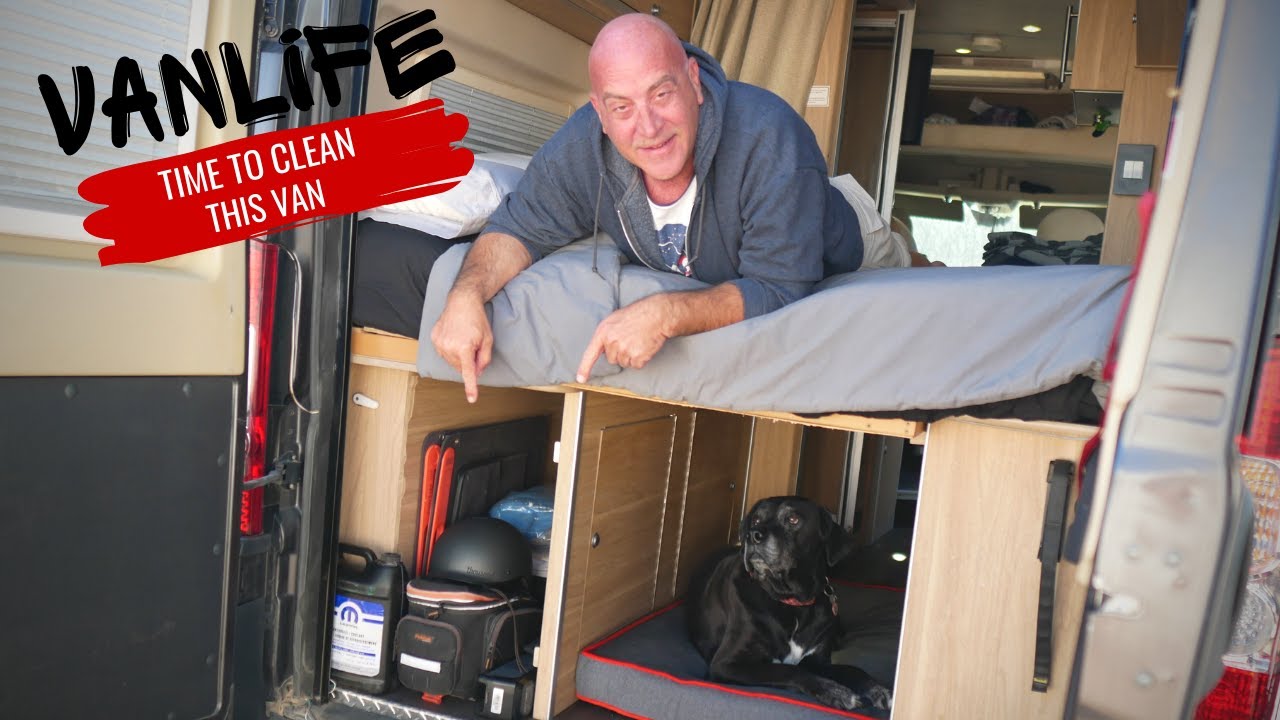 My Van Is A Mess! - Van Life Cleaning Day - YouTube
