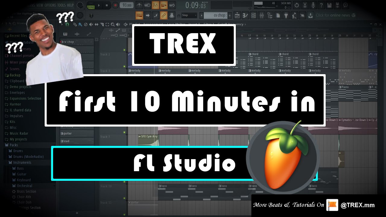 Your First 10 mins in FL Studio ( In Myanmar ) - YouTube