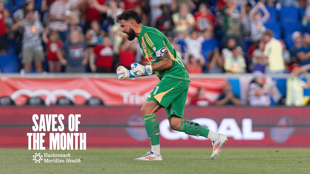 New York Red Bulls Saves of the Month | July 2024 | Carlos Coronel ...