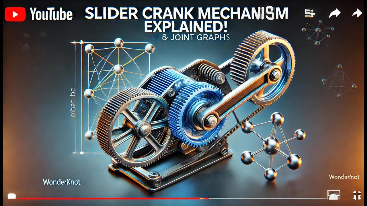 Slider Crank Mechanism Explained with simulations - YouTube
