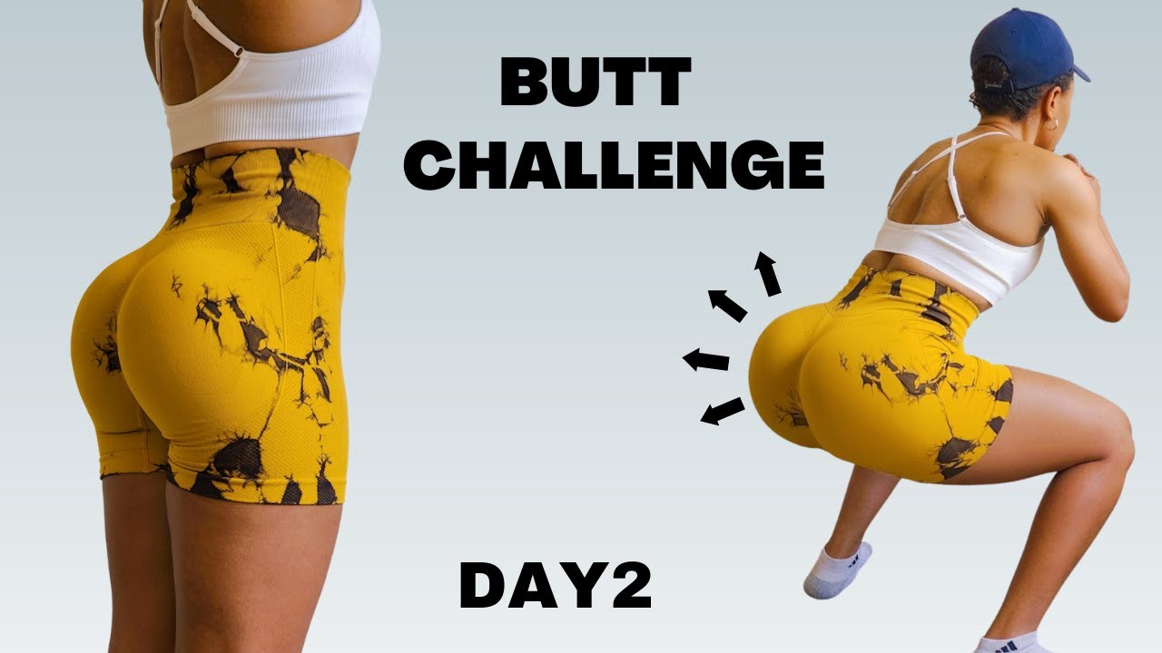 7 Days Booty Challenge Day 2 Best Standing Booty Exercises At Home