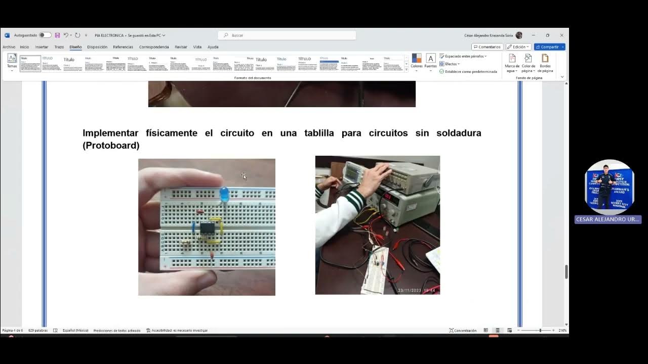 Electrónica 2 - PIA - FILTRO PASA BAJA DE SEGUNDO ORDEN - GPO - 008 - YouTube