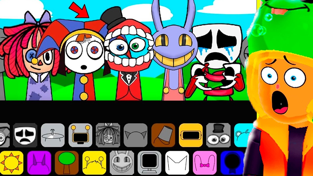 INCREDIBOX SPRUNKI pero es THE AMAZING DIGITAL CIRCUS 🐸 SIMBA - YouTube