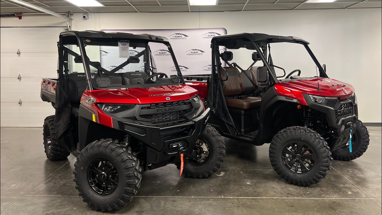 CFMOTO U10 Pro VS. POLARIS Ranger XP 1000 - YouTube