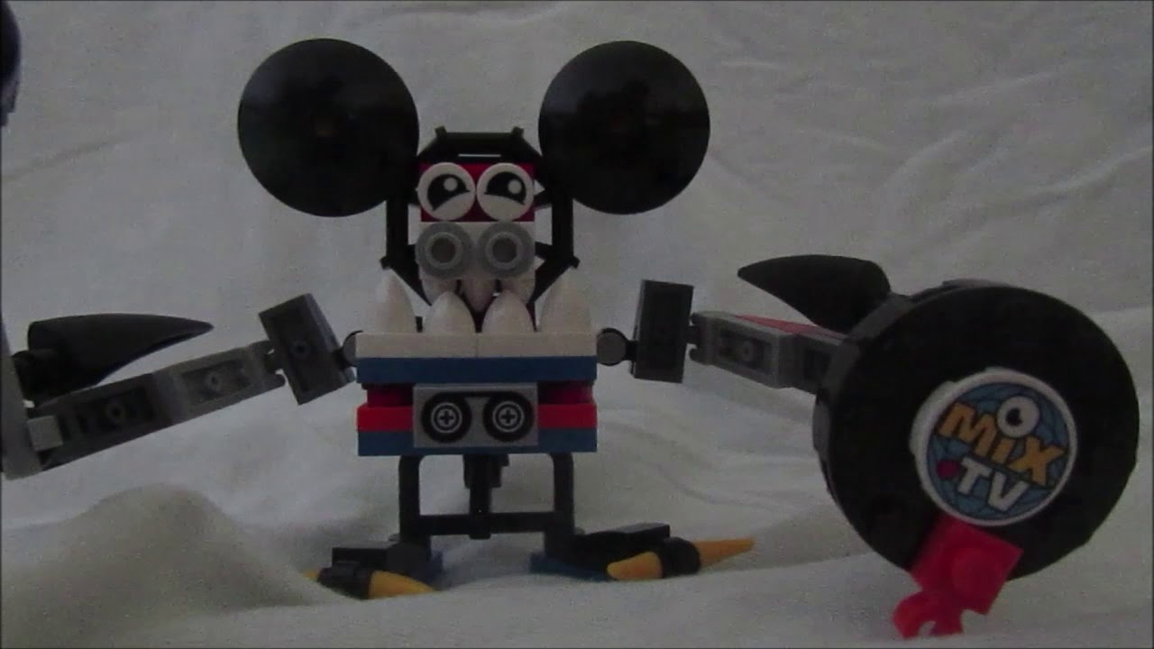 Lego Mixels Spinza and Myke Alternative Mix Mixkey (parody) - YouTube