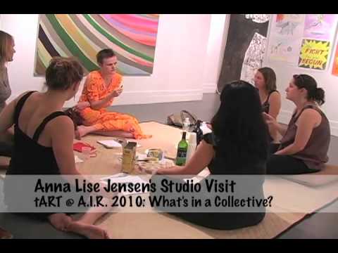 Anna Lise Jensen's tART @ A.I.R. Studio Visit