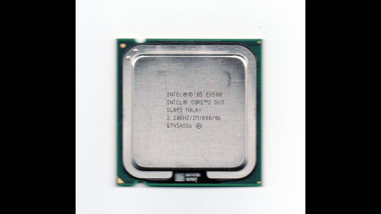 Apresentação Processador Intel Core 2 Duo E4500 2.20ghz Lga 775 2Mb ...