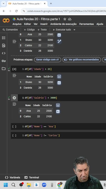 Pandas Aula 20 - Como filtrar dados no pandas com Python 🐼📊 - YouTube