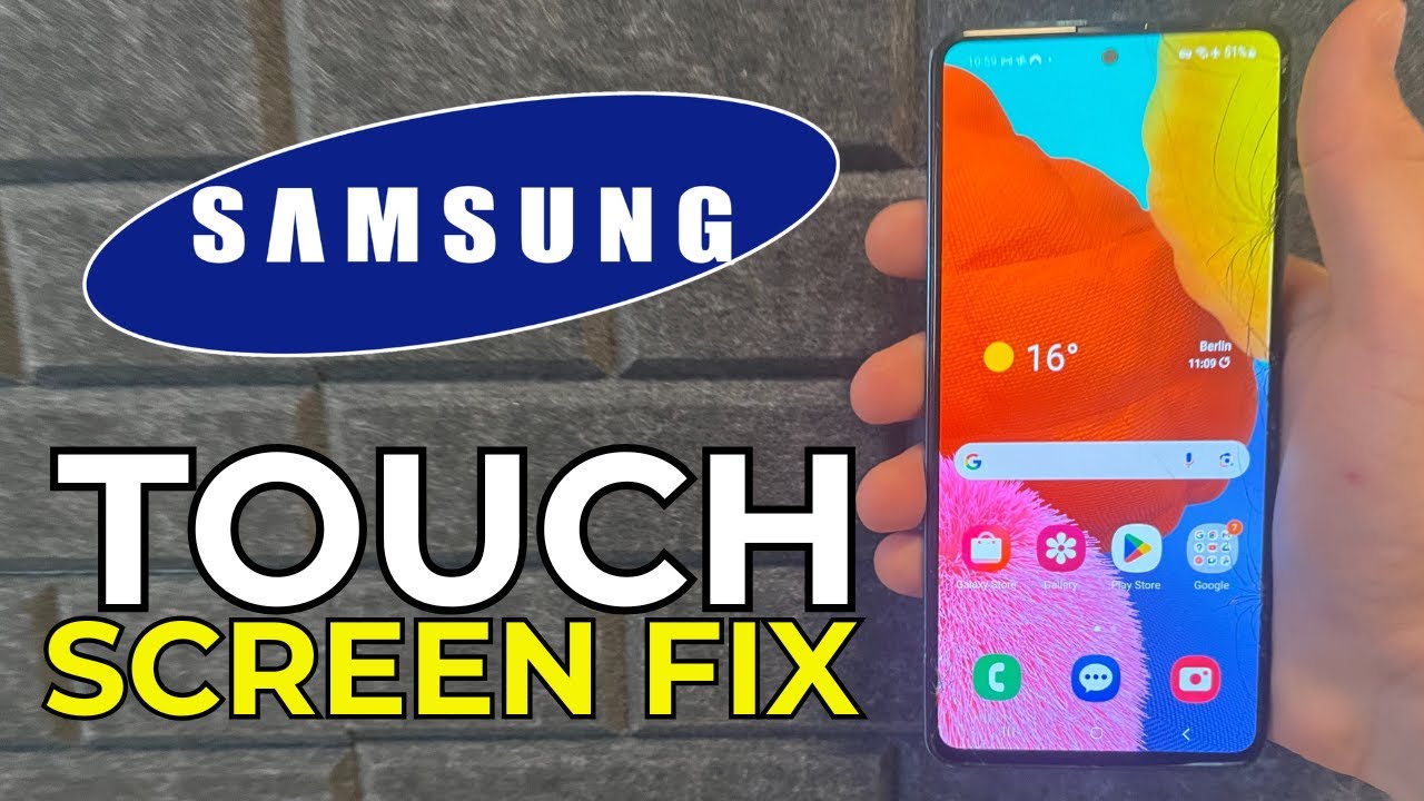 How To Fix Samsung Touch Screen Not Working | Full Guide (2025) - YouTube