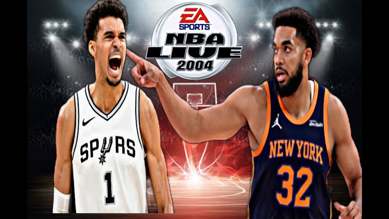 Updating Rosters Spurs/Knicks NBA Live 2004 (PS2) LIVE STREAM - NBA ...