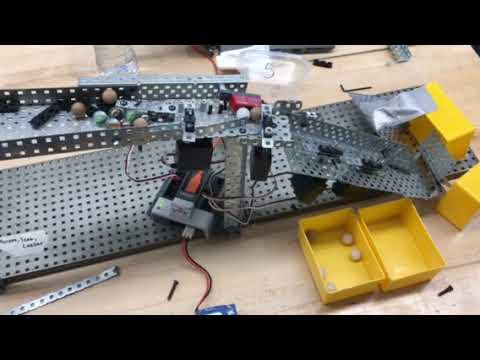 VEX Marble Sorter Design Project PLTW - YouTube