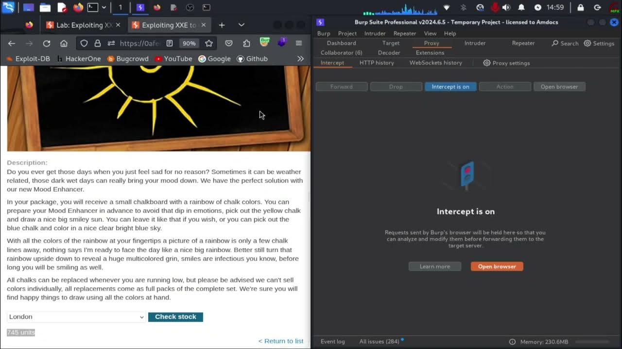Exploiting XXE to Retrieve Data By Repurposing A Local DTD | Web Security Academy | PortSwigger ...