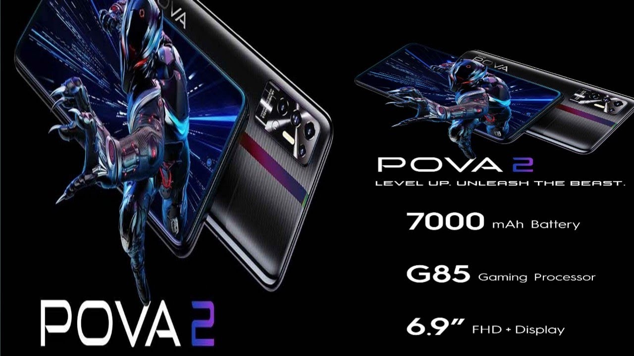 POVA 2 // 6 GB 128 GB // GAMING PHONE // DUAL SIM // PTA APPROVED ...