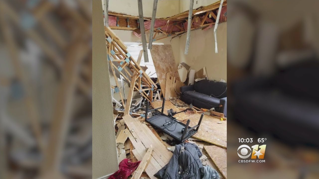 Floor Of Student Apartment Complex Collapses During Party - YouTube