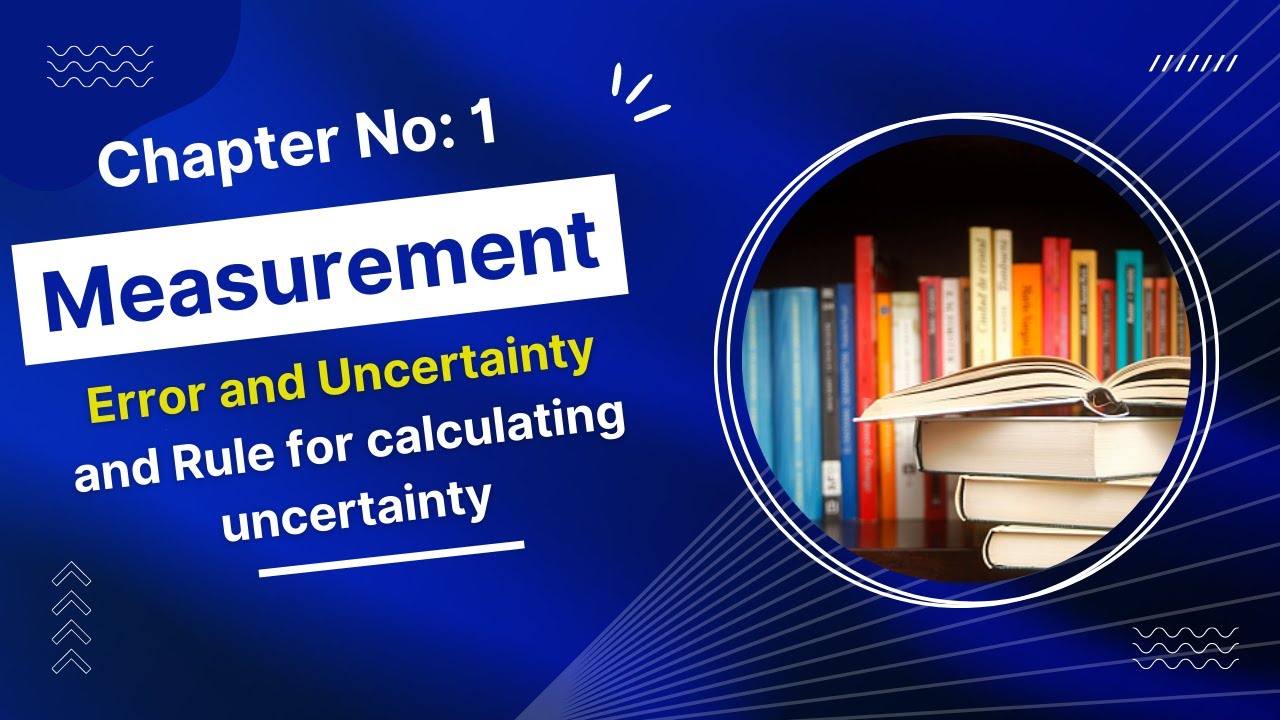 Physics: Error and Uncertainty and the rules for calculating the ...