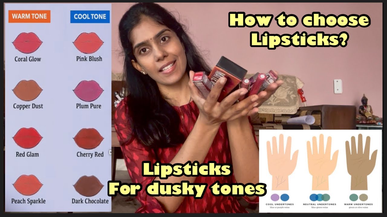 Lipsticks for dusky skin tones|How to choose lip sticks|lakme ...