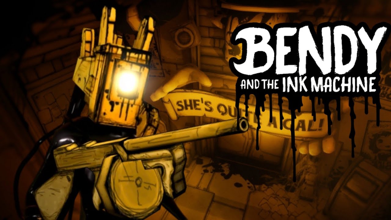 Me and my Tommy Gun- Bendy and the ink machine chapter 3 part 2 - YouTube