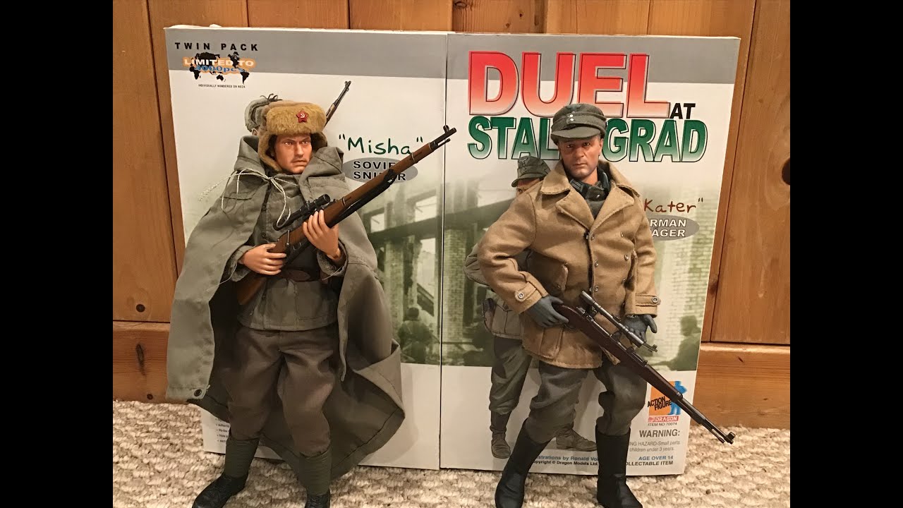 Dragon WW2 Duel at Stalingrad figures two pack review - YouTube