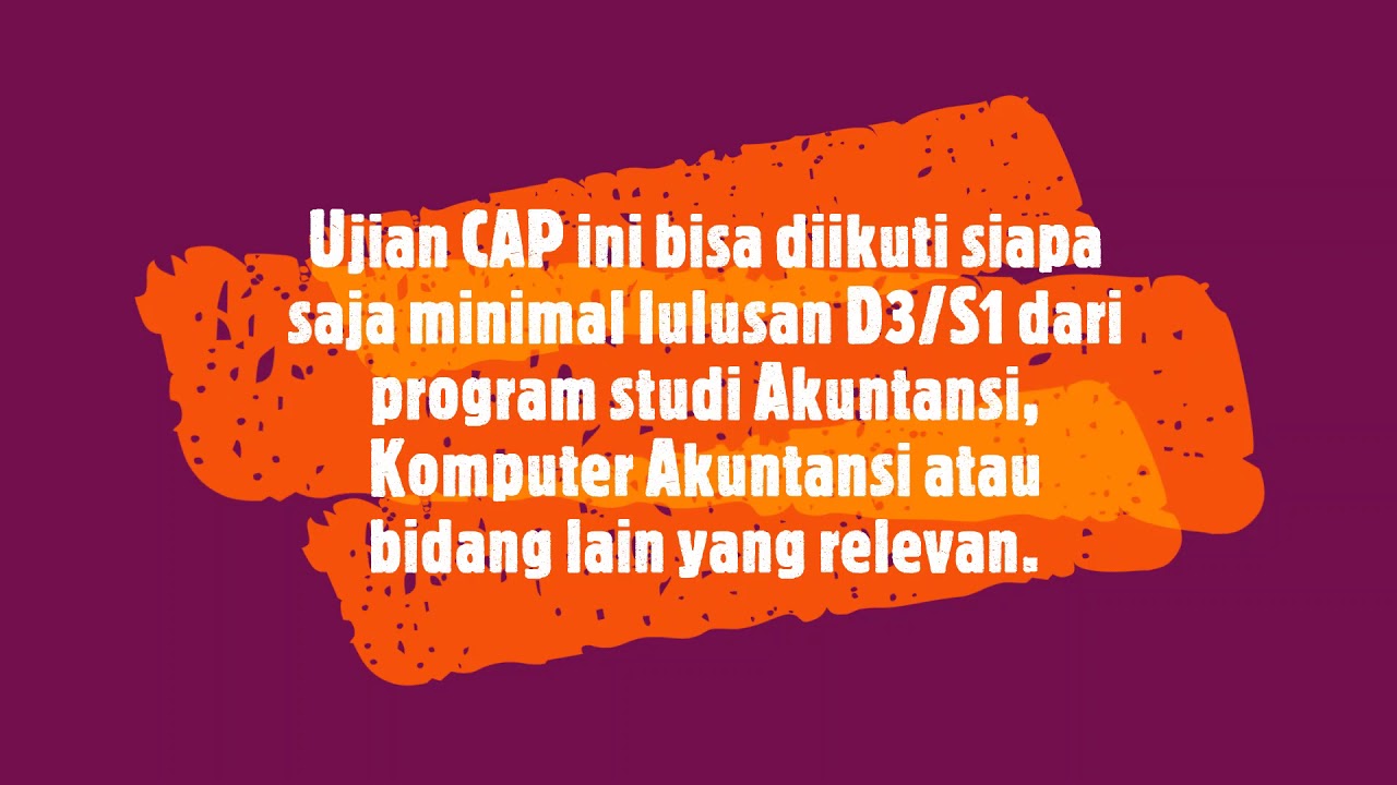 Seputar ujian Certified Accurate Professional (CAP) (Bag.2) - YouTube