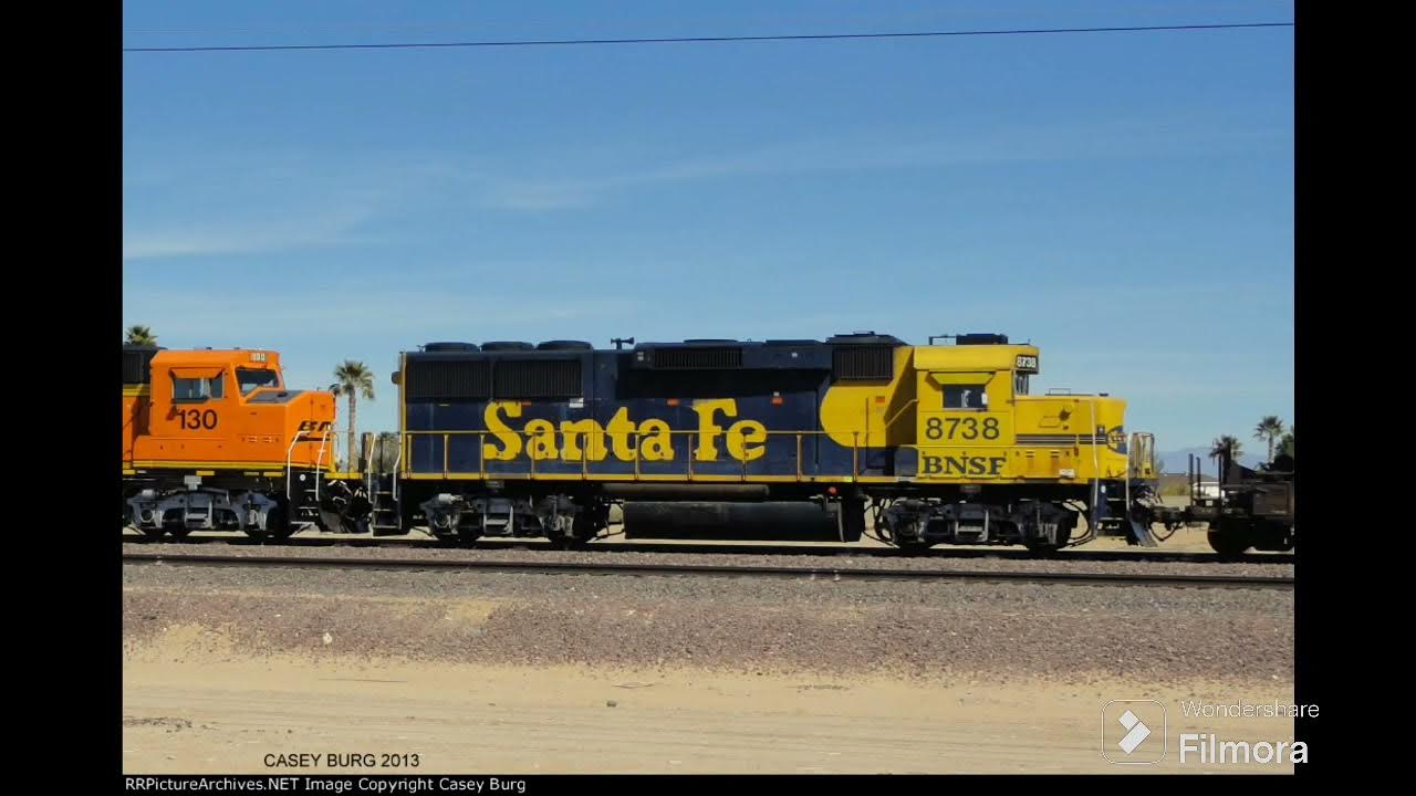 BNSF 196 (260 Subscriber Special Train Video) - YouTube
