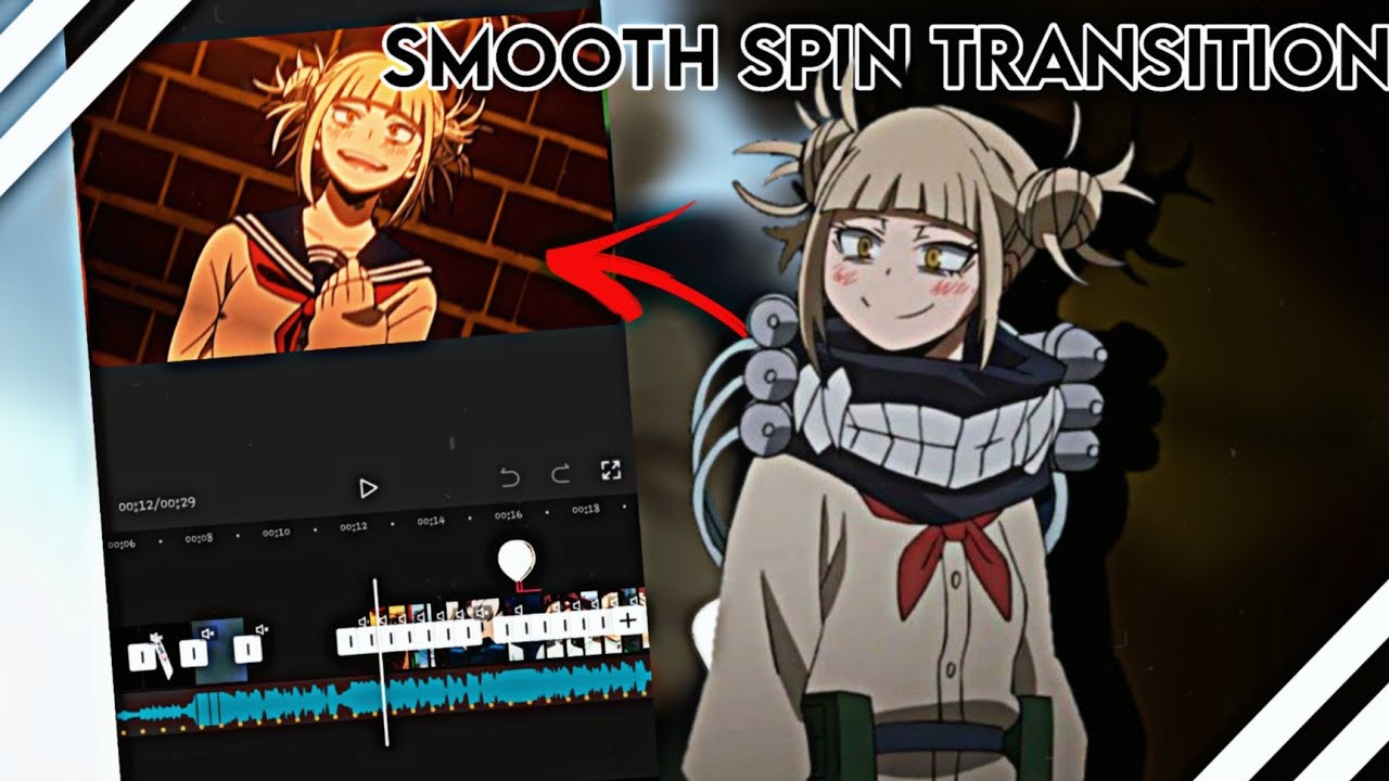 Smooth Spin Transition AMV//Tutorial//Capcut - YouTube