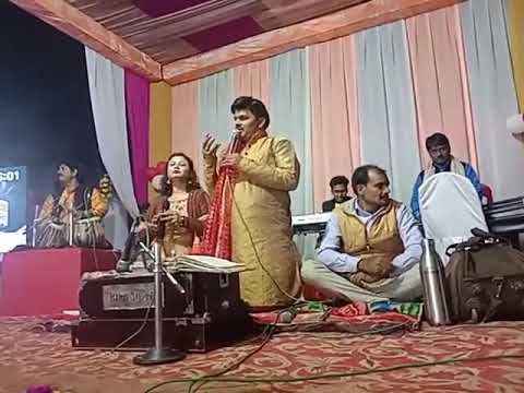 Ashis pathak amrit stage program in sultanpur - YouTube