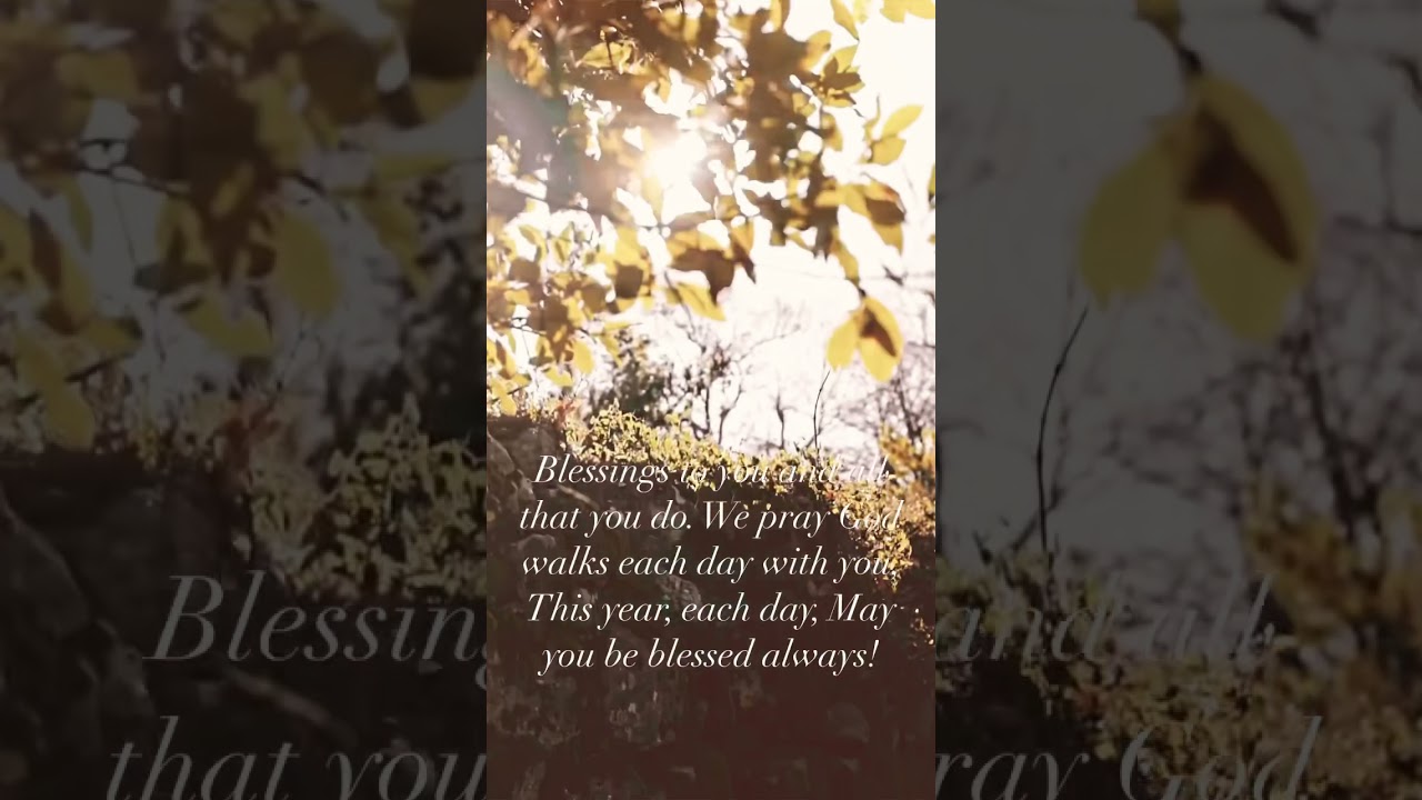 Be Blessed always! - YouTube
