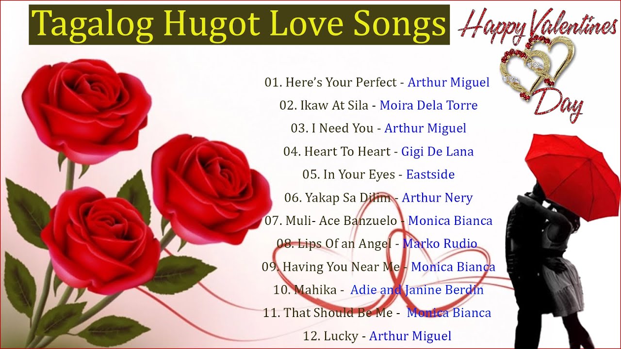 Tagalog Hugot Love Songs 2023 - Valentines 🎁 Love Songs - YouTube