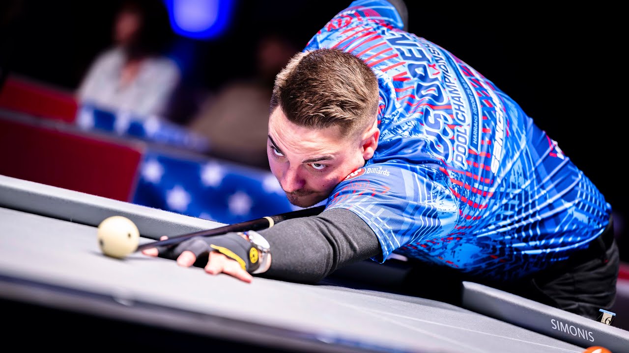 Francisco Sanchez Ruiz vs John Weber | Round One | 2023 US Open Pool ...