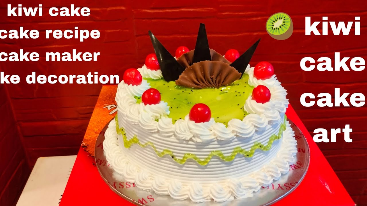 #kiwi cake recipe||cake making||cake design @samirandas8708 - YouTube