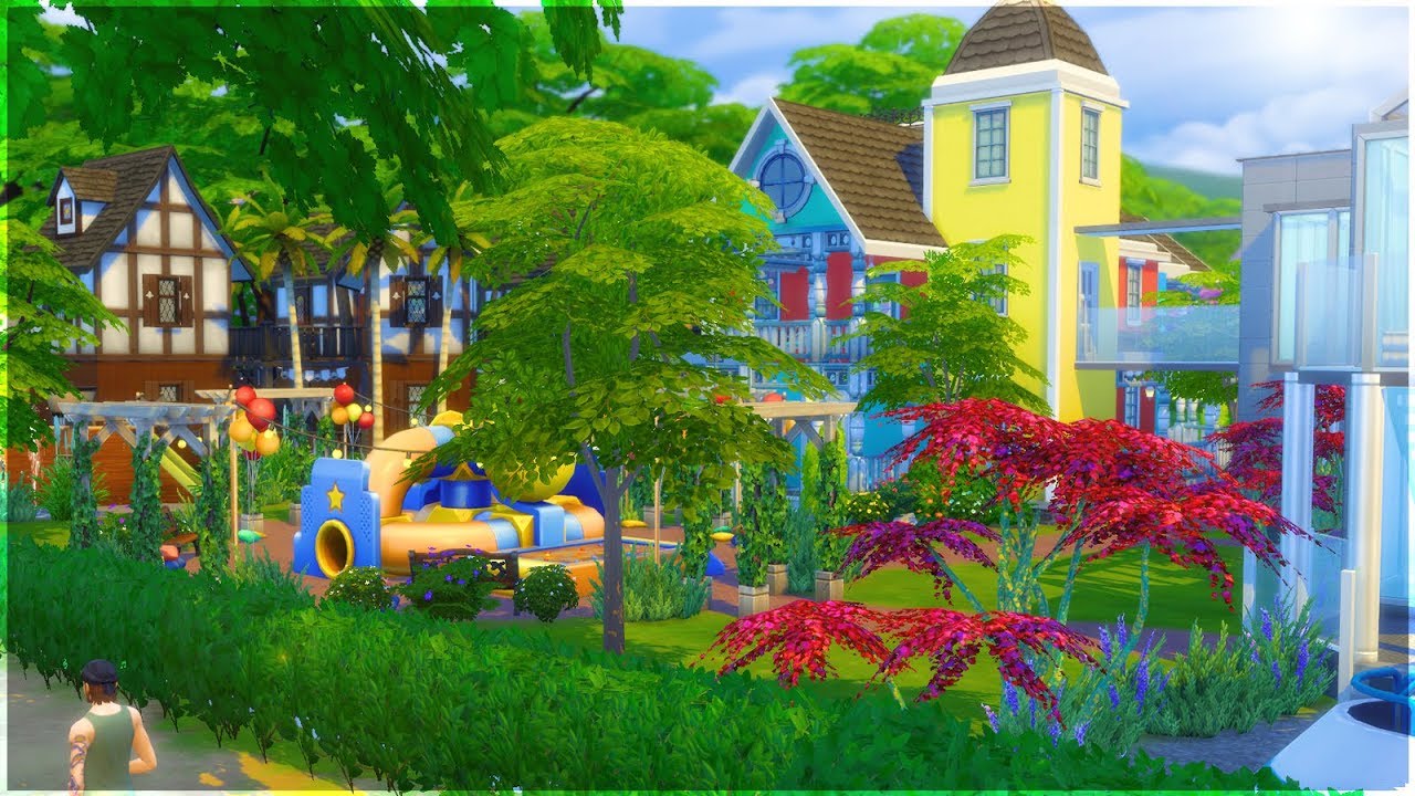 The Sims 4 Speed Build - Park Discovery - YouTube