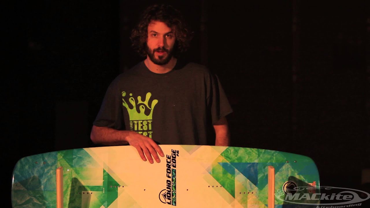 Liquid Force: 2013 Edge Kiteboard Review - YouTube