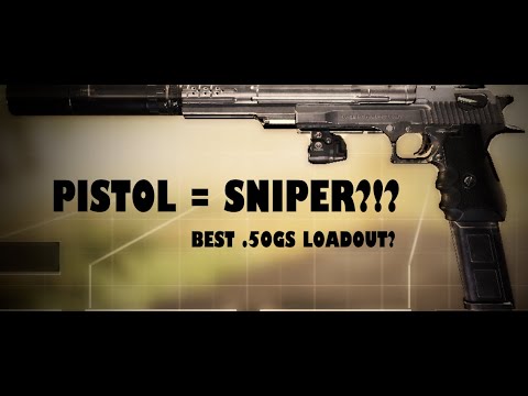TURNING .50 GS PISTOL INTO A SNIPER | BEST .50GS LOADOUT? - YouTube