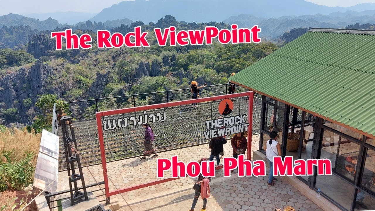 The Rock ViewPoint at Phou Pha Marn || Travel in Laos - YouTube