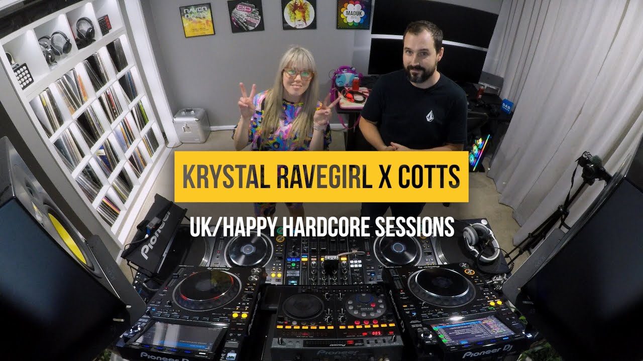 Krystal Ravegirl X Dj Cotts Uk Happy Hardcore Sessions Youtube
