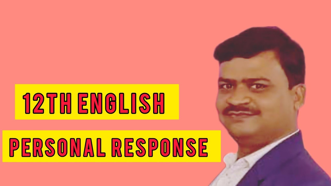 Learn how to write personal Response with model answer in just 3 ...