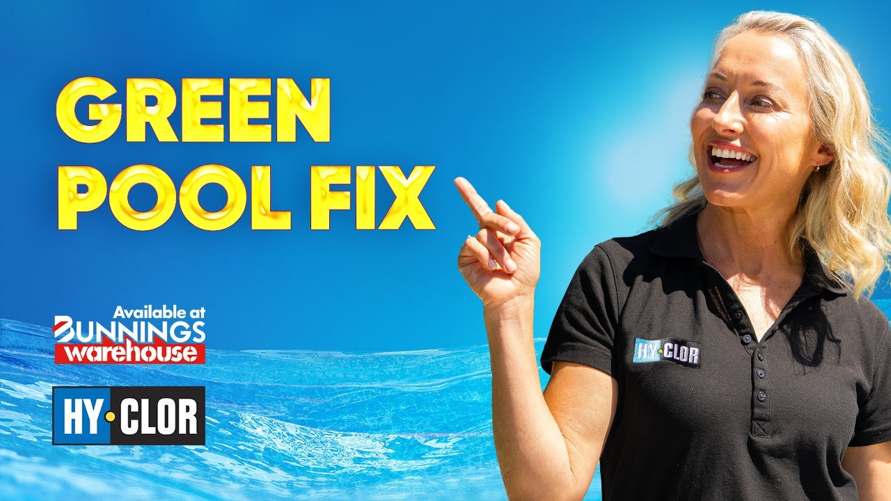 Green Pool Recovery - How to Fix a Green Pool - Hy-Clor - YouTube