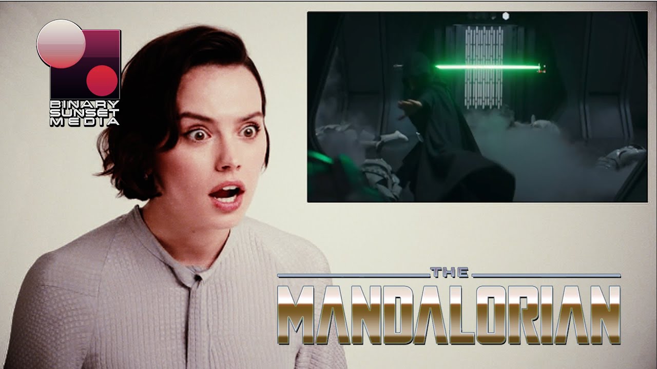 Daisy Ridley REACTION To Seeing Luke Skywalker On The Mandalorian ...