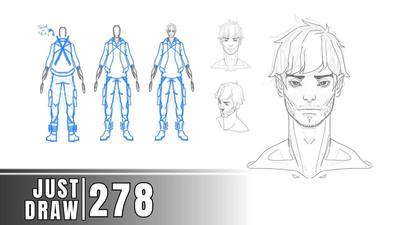 #learntodrawin1year │ Just Draw #278 - YouTube