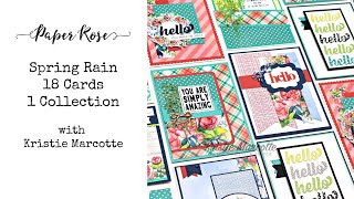 Paper Rose - Embossing Folder - Hand Stitching 1