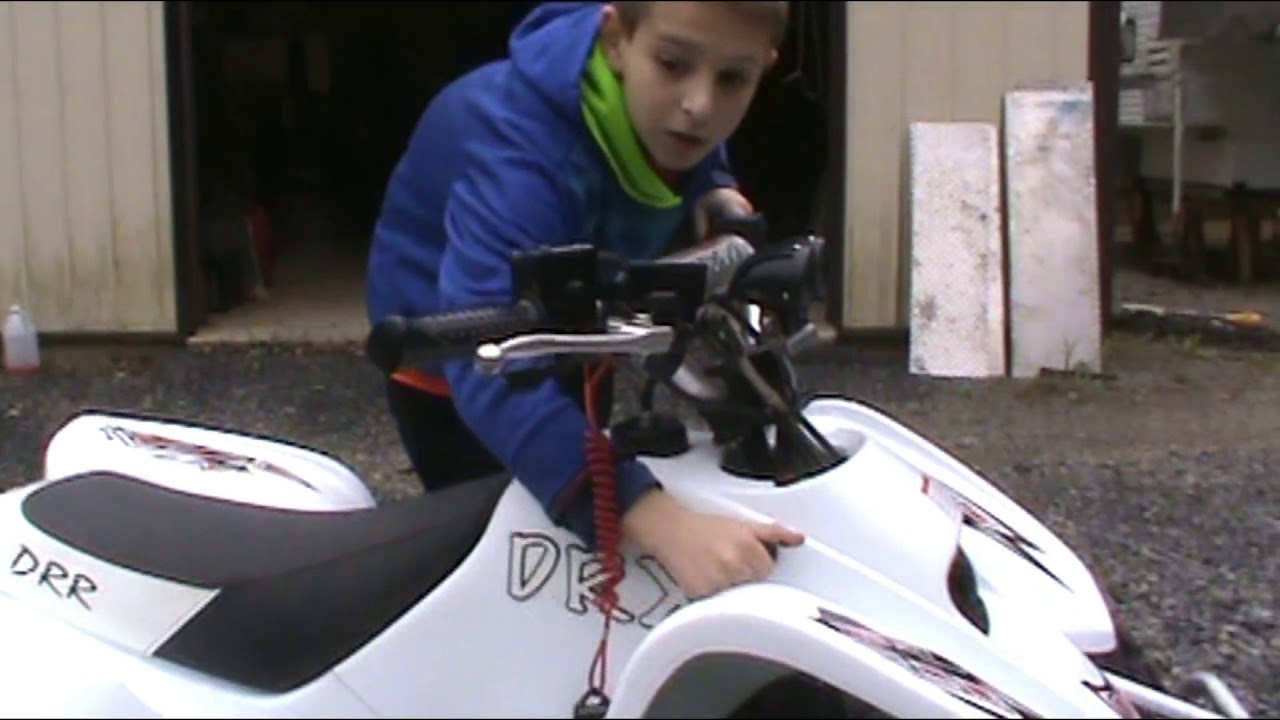 2018 DRR DRX 90 atv review - YouTube