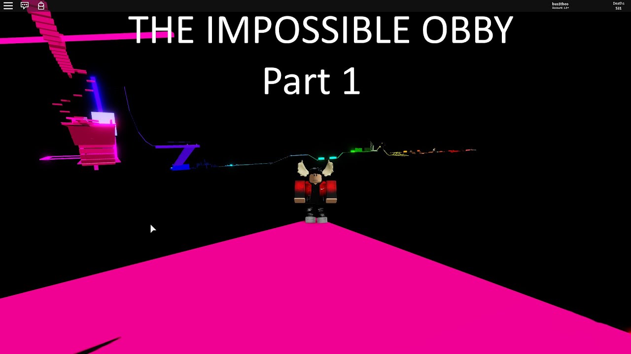 Roblox [THE IMPOSSIBLE OBBY] Part 1 - YouTube