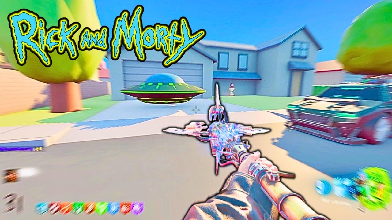 I Played RICK and MORTY in CoD Zombies (SUPER GOOFY) - YouTube
